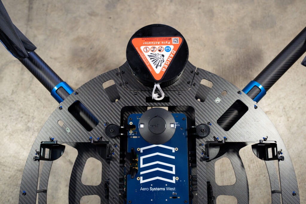 PARASAFE Commercial Drone Parachute System - 55lbs Capacity