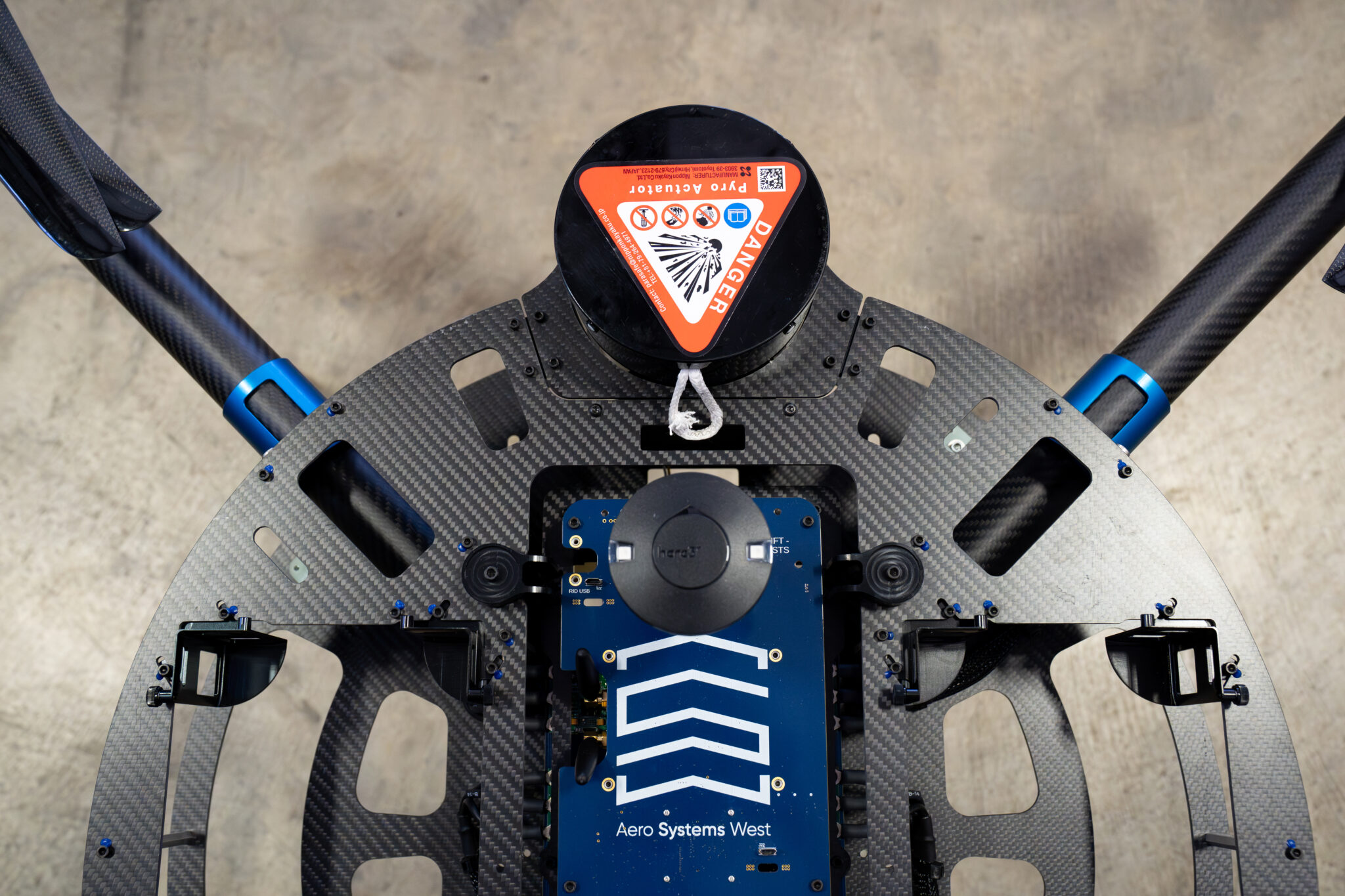 PARASAFE Commercial Drone Parachute System - 55lbs Capacity