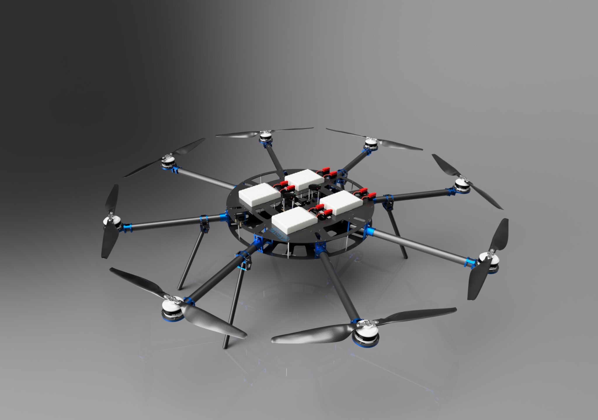 HLM Octocopter - Unmanned Aerial Systems and Industrial Drones