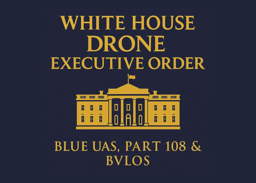 White House Drone Executive Order: Blue UAS, Part 108 & BVLOS